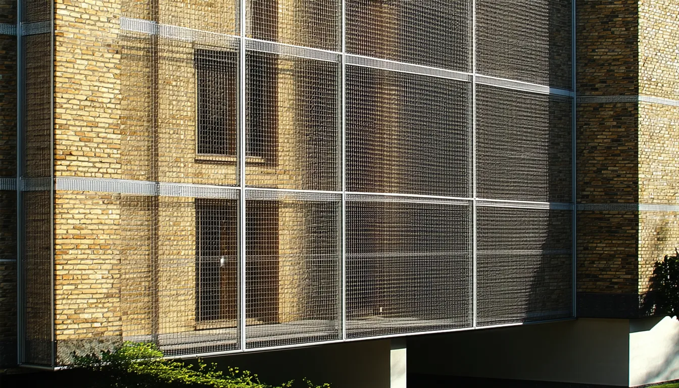 Drahtgewebe als Fassadenmaterial – Nachhaltigkeit, Design & Vorteile